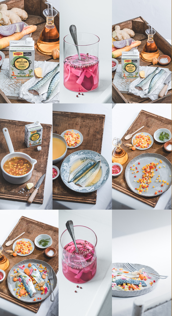 Photographe création de contenu, recettes, DA, Stylisme pour Maggi ...